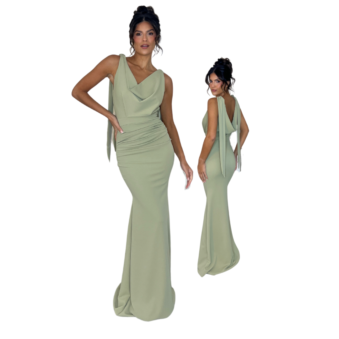 ALORA RUCHED FISHTAIL – Bridesmaidbyjb
