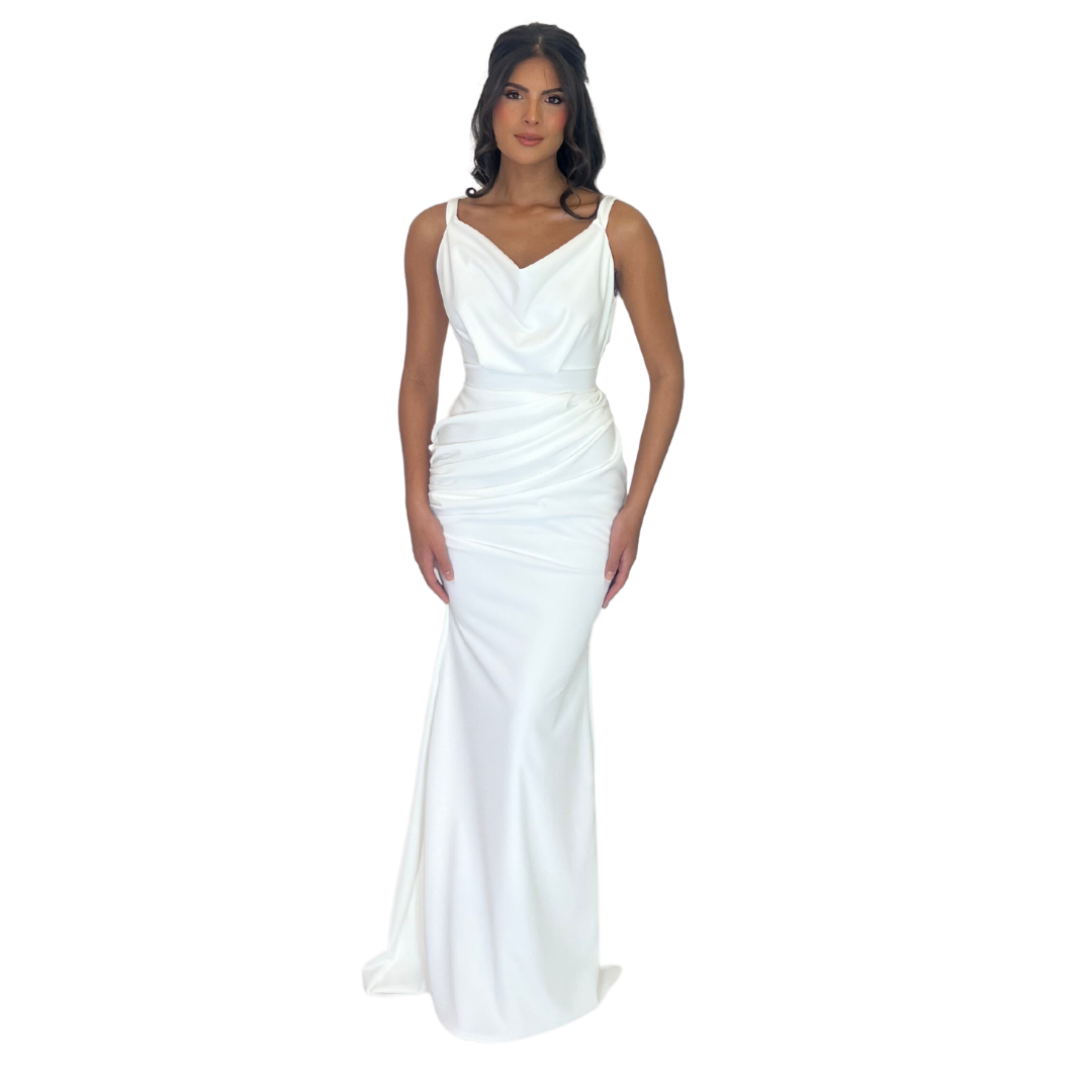 VALENCIA RUCHED FISHTAIL (30 colours available) – Bridesmaid by JB